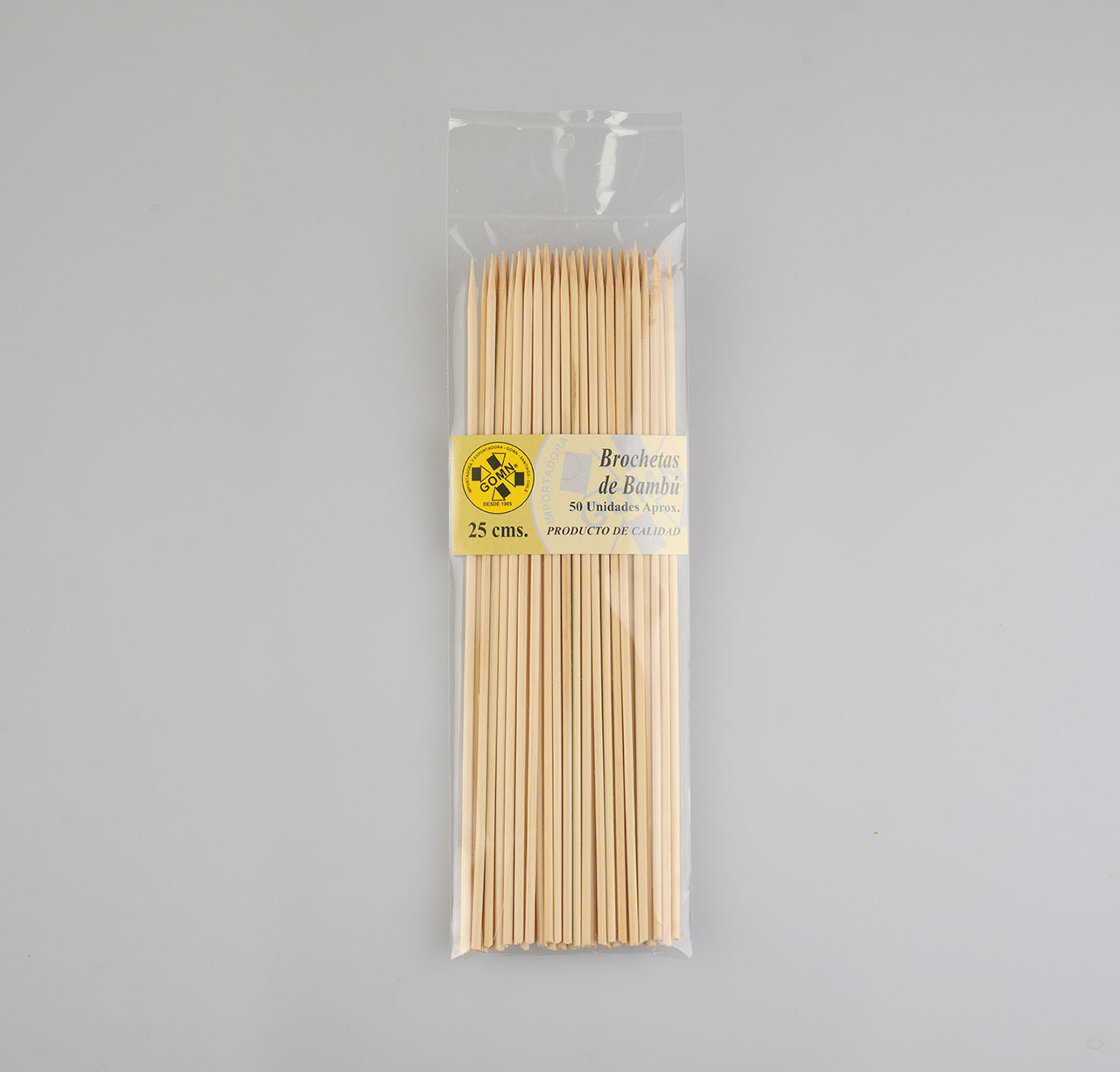 Brocheta Bambú 25 cms.|Gomn Chile